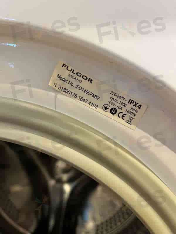 門把手斷裂🔧Fulgor二合一洗衣乾衣機 FD1400FMW｜維修個案