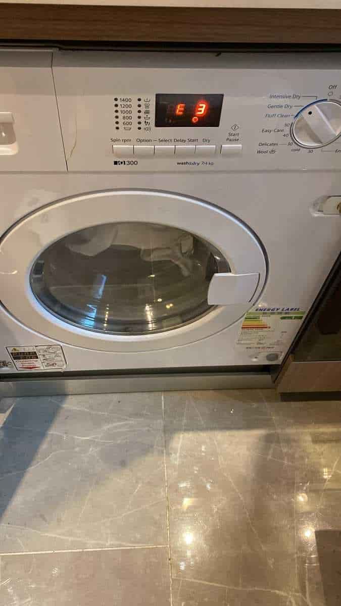 洗衣機出E13故障代碼的維修案例