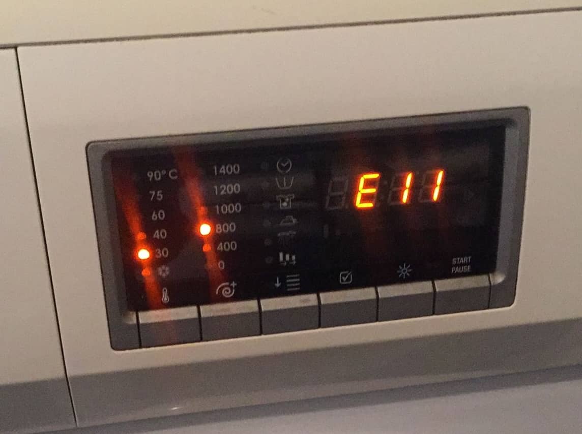 洗衣機出E11故障碼相關的維修案例 - 上門維修洗衣機 | 維修兵團